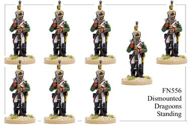Dismounted Dragoons Standing (FN556) – Casting Room Miniatures