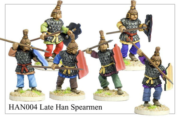 Late Han Spearmen (HAN004) – Casting Room Miniatures