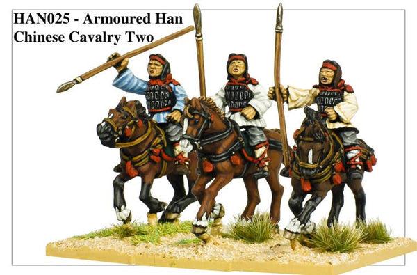 Armoured Chinese Cavalry (HAN025) – Casting Room Miniatures