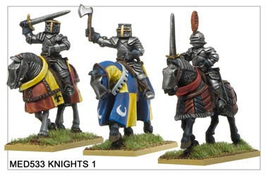 Medieval Knights 1 (MED533) – Casting Room Miniatures