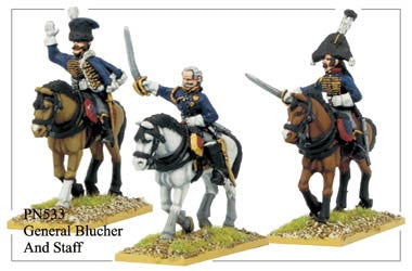General Blucher and Staff (PN533) – Casting Room Miniatures