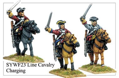 Line Cavalry Charging (SYWF023) – Casting Room Miniatures
